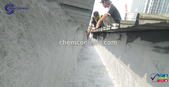 Biaya Pemasangan Waterproofing Fiberglass Terbaru - CHEMCONINDO